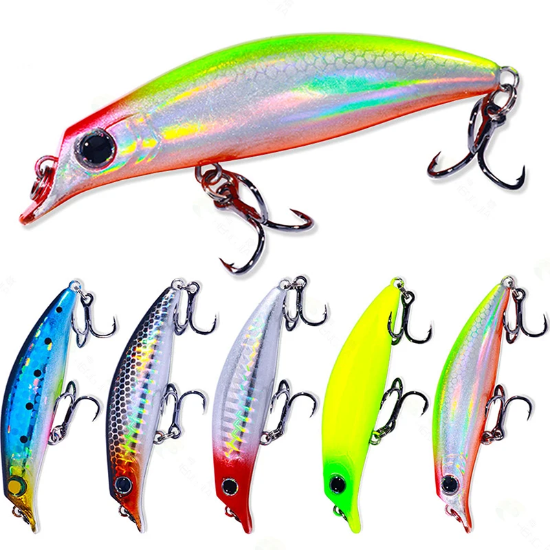 Artificial-Minnow-Fishing-Lure-Isca-de-L-pis-Flutuante-Carp-Bass-Fish ...