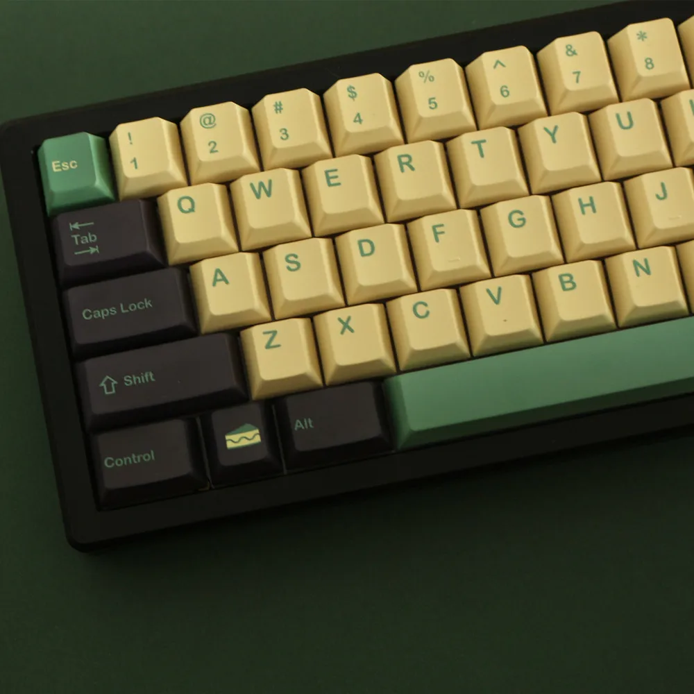 GMK-Teclado-mec-nico-de-aguacate-tecla-con-perfil-de-cereza-tinte-PBT ...