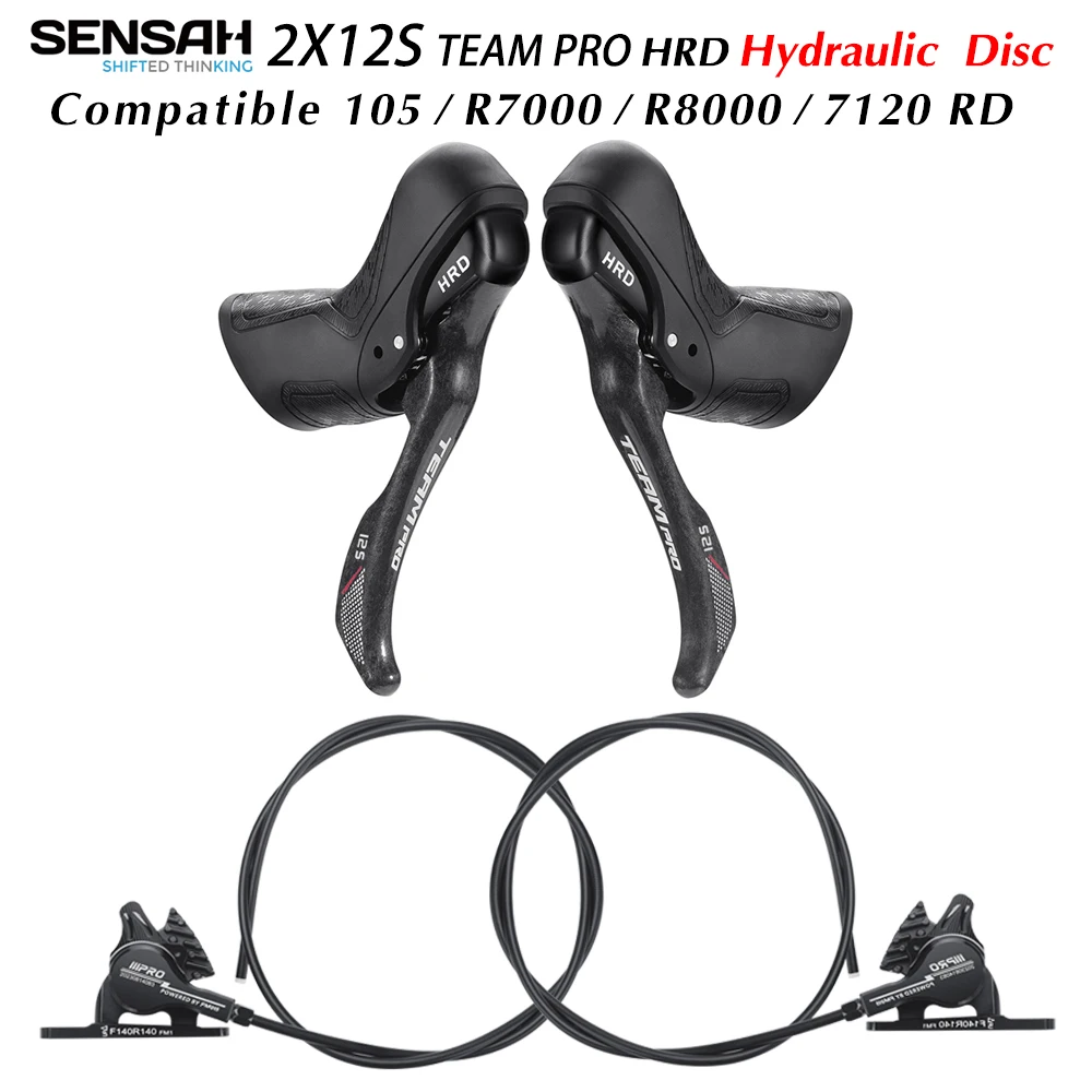 SENSAH-2X12S-Team-Pro-HRD-Carbon-hydraulic-Shifter-compatible-105-R7000 ...