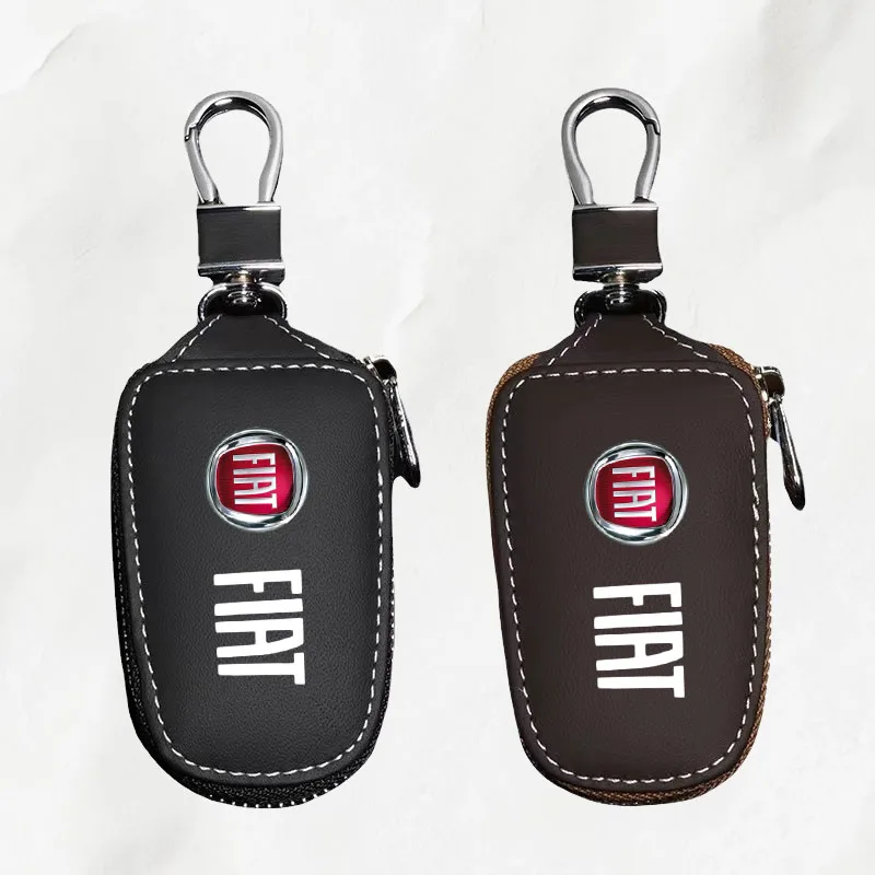 Car Key Bag Multi-Function Key Case for FIAT Abarth 500 Panda Bravo ...