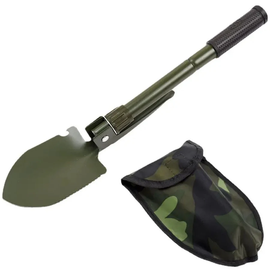 Multifunctional-Camping-Outdoor-EDC-Shovel-Portable-Folding-Tactical ...