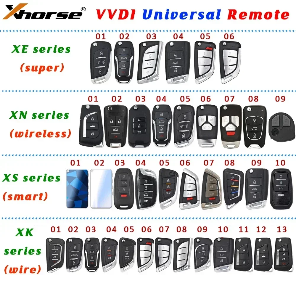 XHORSE-Original-VVDI-Universal-Remotes-Smart-Super-Wireless-Wire-Remote ...