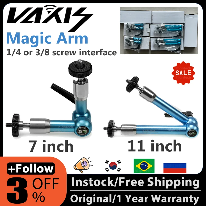 VAXIS-7inch-11inch-Magic-Arm-Noga-Arm-1-4-3-8-Mount-Articulating ...