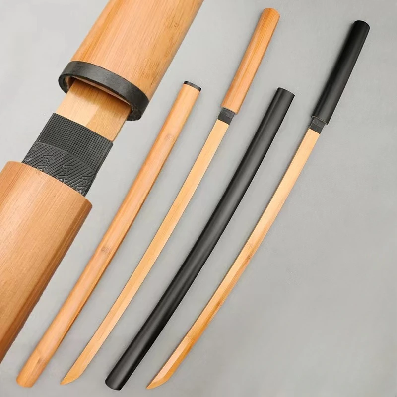 Unsharped-Wooden-Knife-Kendo-Samurai-Iaido-Martial-Arts-Duel-Fencing ...
