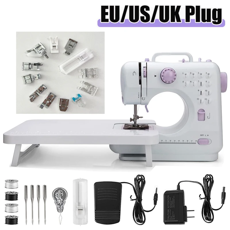 Portable-Sewing-Machine-for-Beginners-Kids-Mini-Electric-Household ...