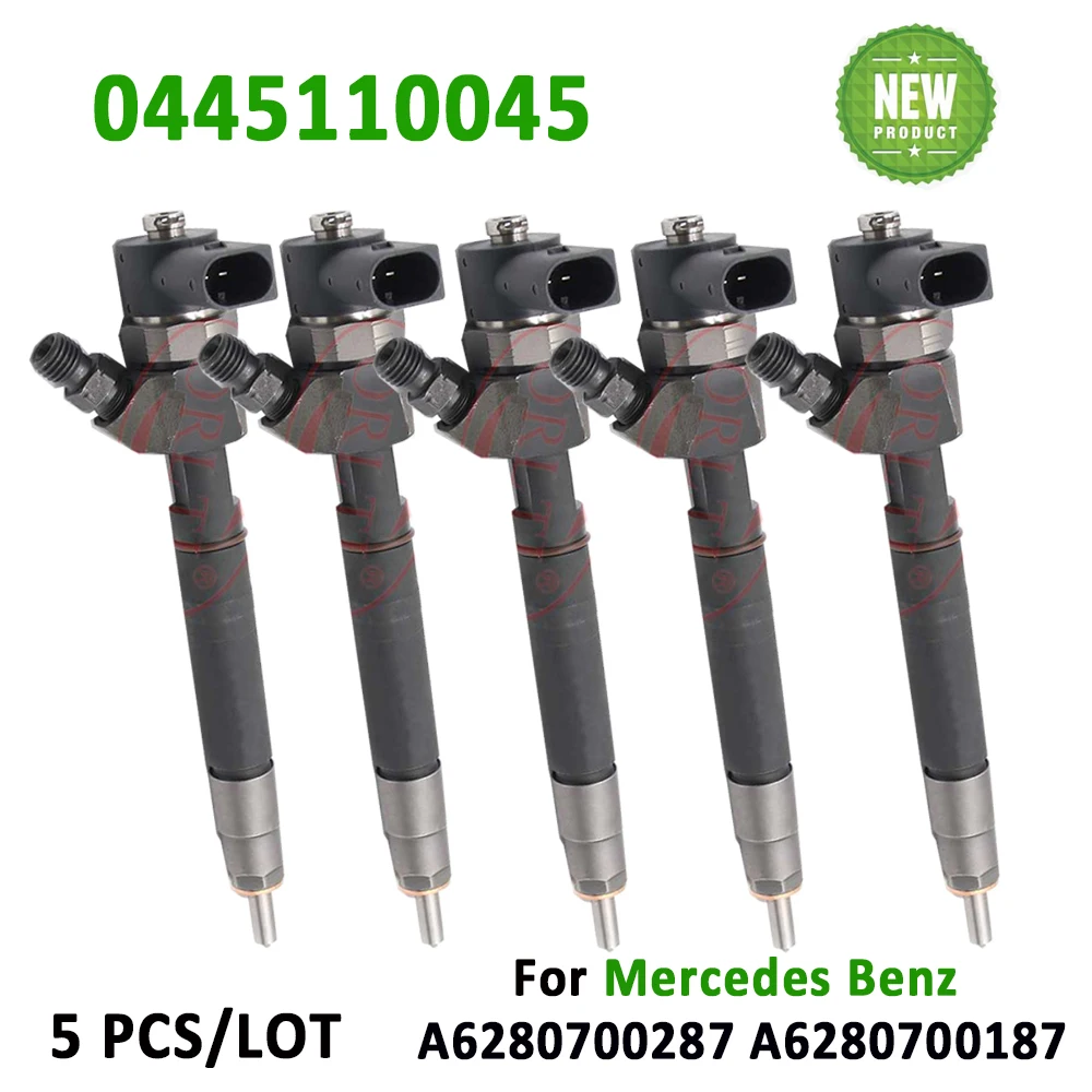5 PCS ORLTL Diesel Injector 0445110045 Nozzle 0 445 110 045 6280700287 ...