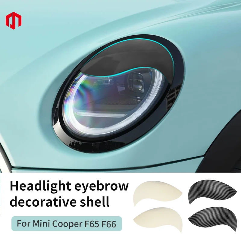 ABS Glossy And Matt Black Color Angry Eyelid For Mini Cooper F65 F66 ...