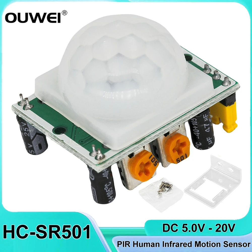 HC-SR501-Adjust-IR-Pyroelectric-Infrared-PIR-Human-Infrared-Motion ...