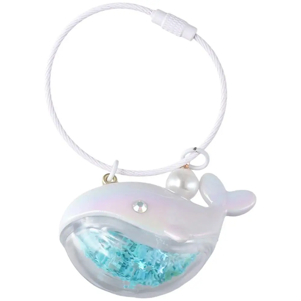 Portable Whale Keychain Acrylic&Alloy Multicolor Car Keychain Cute with ...