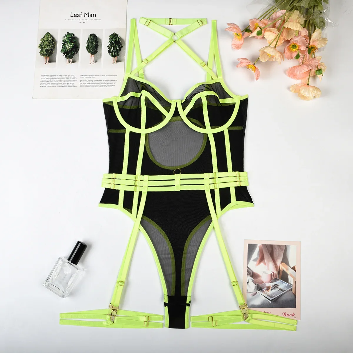 Angel of Love - See Through Lingerie set - Shiny Fashion | LALE LOOK
