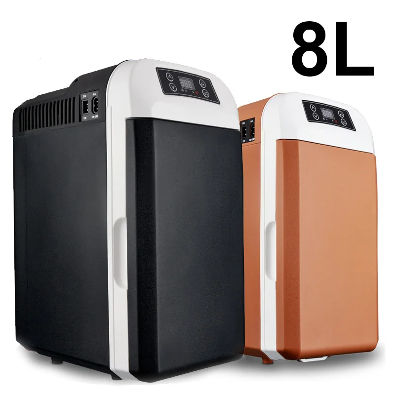 12V-220V-8L-Temperatur-Control-Haushalts-Mini-K-hlschrank-Dual-Verwendung-Von-Haus-Und-Auto ...