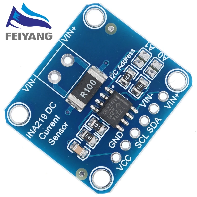INA219 Current Sensor INA219 DC Current Sensor Breakout Module - Bi ...