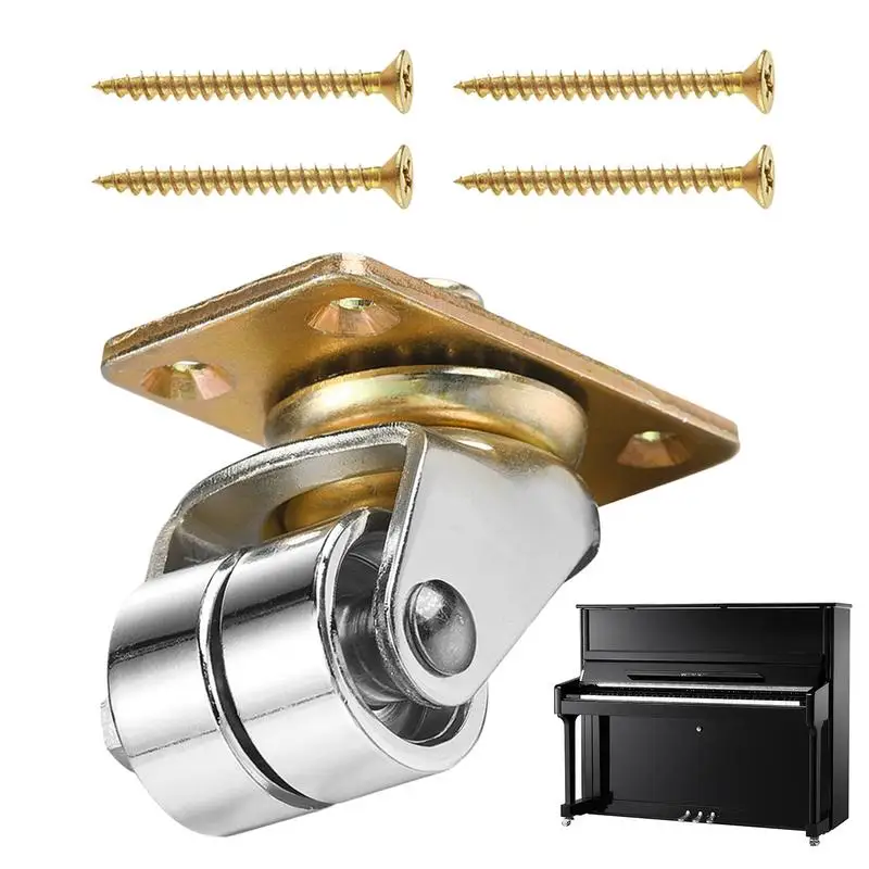 Cast-Iron-Piano-Caster-360-Degree-Swivel-Piano-Caster-Safe-Durable ...