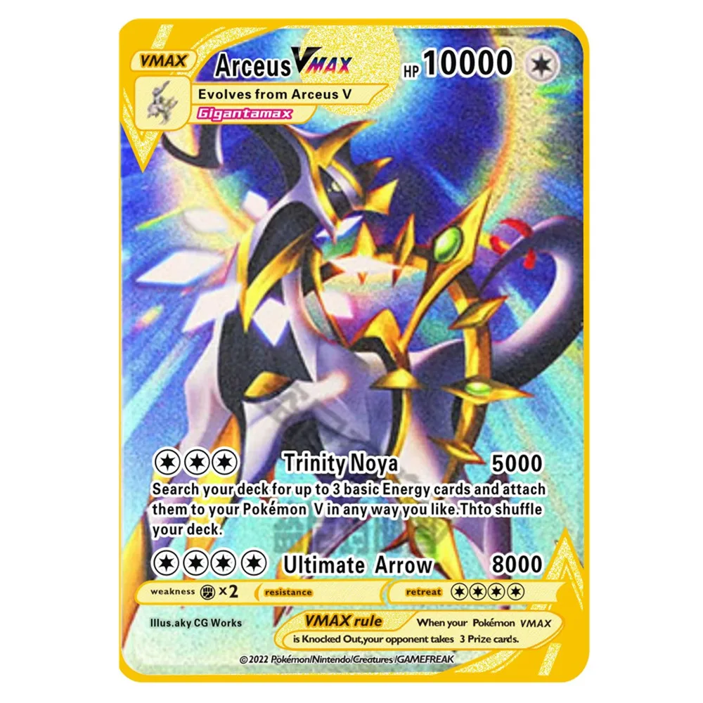Arceus Mega Evolution Card