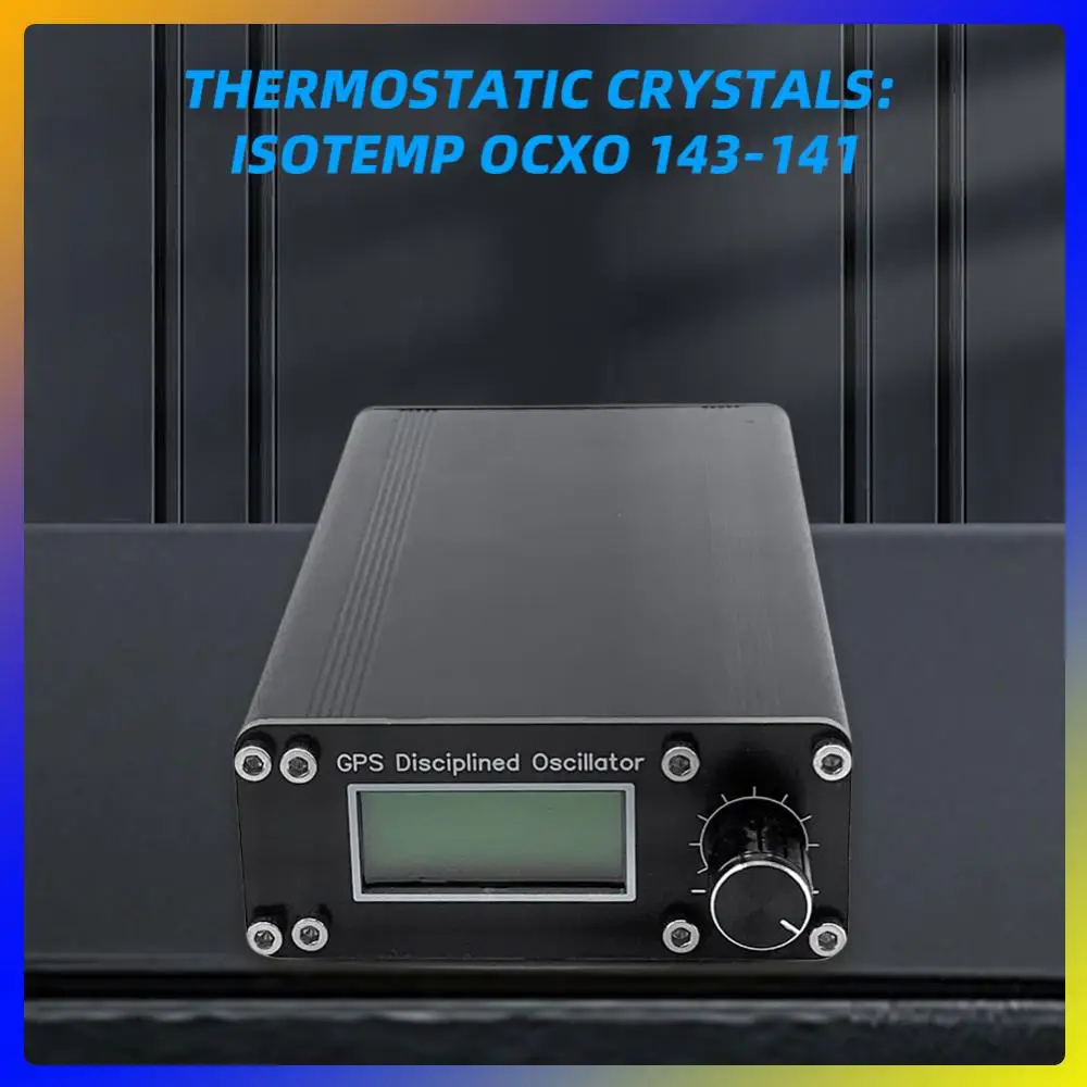GPSDO OCXO Frequency Color Display GNSS GPS Disciplined Clock 10MHz ...