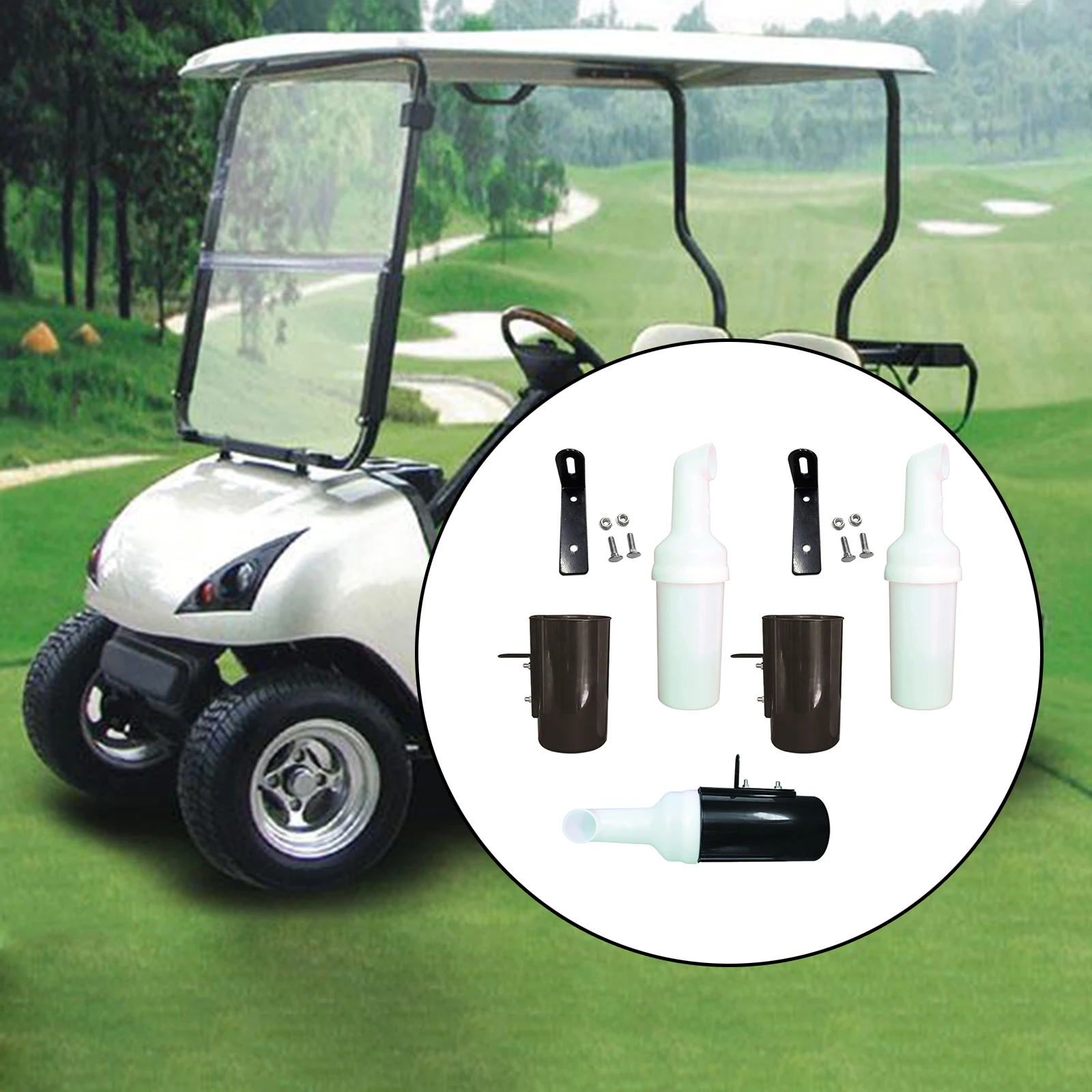 Golf-Cart-Sand-Bottle-Kit-35oz-Capacity-Golfing-Cart-Accessory-Club-Set ...