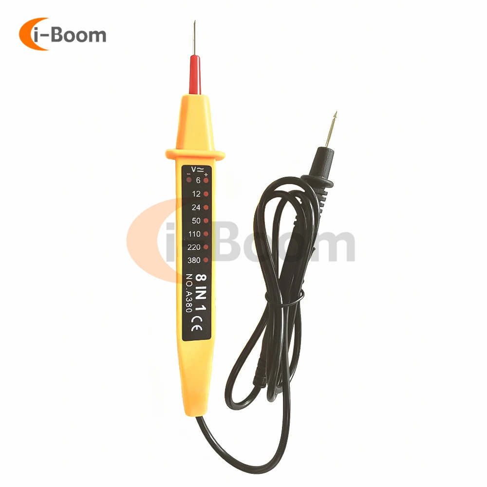 8 in 1 Tester Voltage AC DC 6-380V Auto Electrical Tester Pen Detector ...