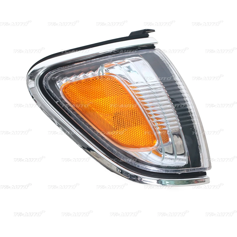 安心の実績 高価 買取 強化中 1A Auto Side Marker Corner Parking Lights Turn Signals Pair Set Black for 01-04 ...