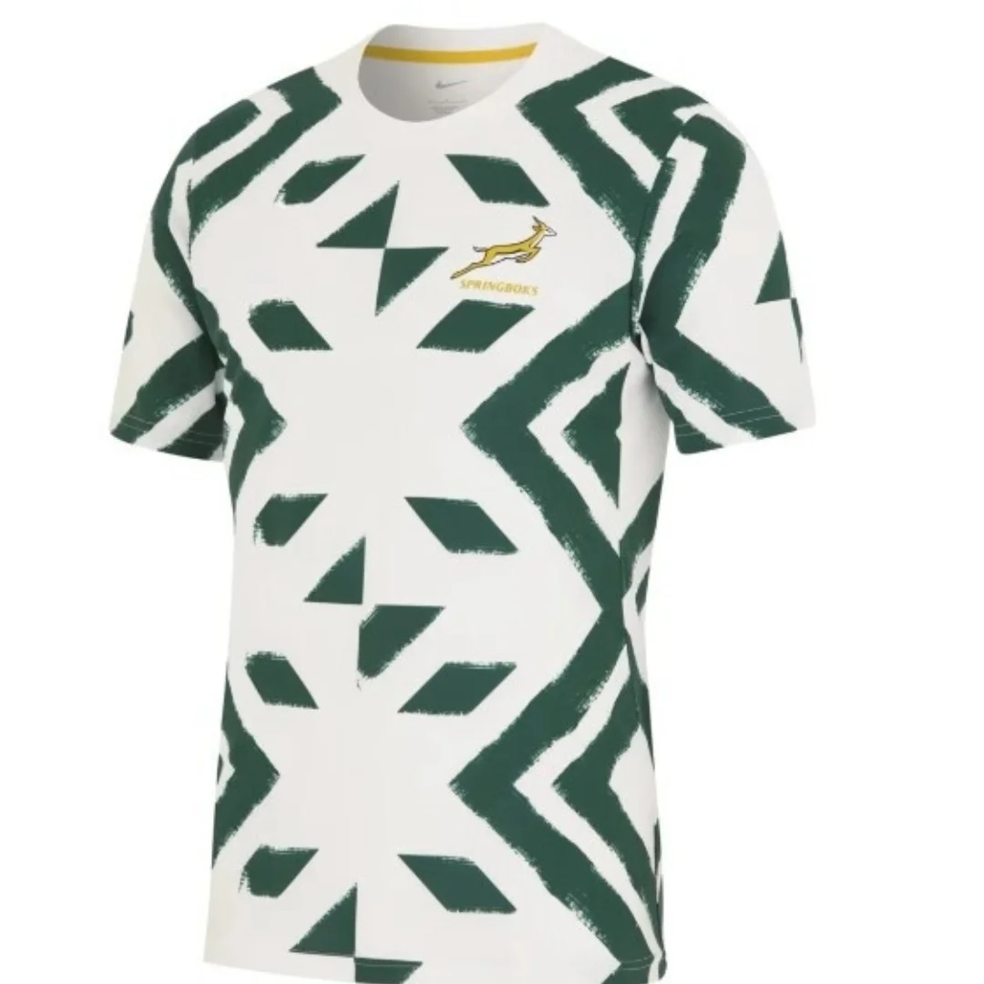Camiseta de rugby para el día del partido en casa de los Springboks de ...
