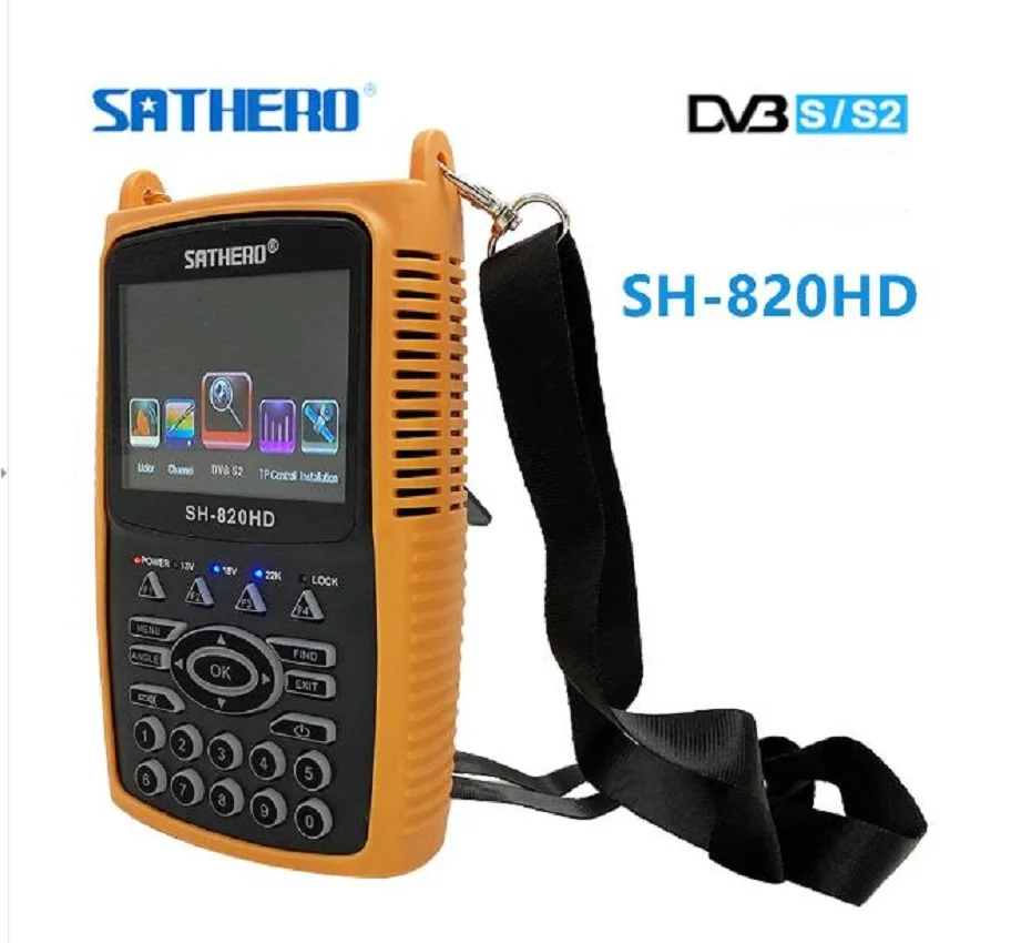 SATHERO-SH-820HD-DVB-S2-dijital-uydu-sinyal-bulucu-ACM-VCM-H-265-destek ...