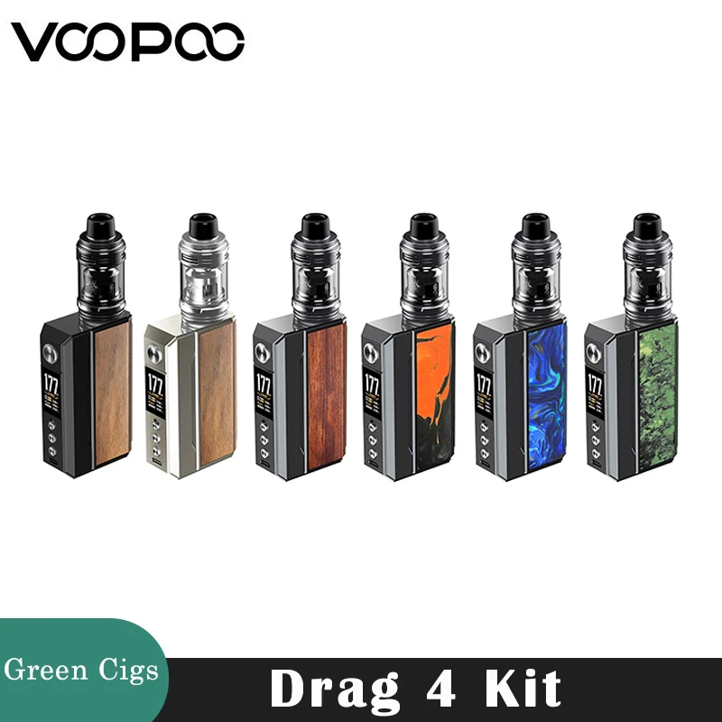 Original-VOOPOO-Drag-4-Kit-177W-Vape-Support-Dual-18650-Battery-4ml-5 ...