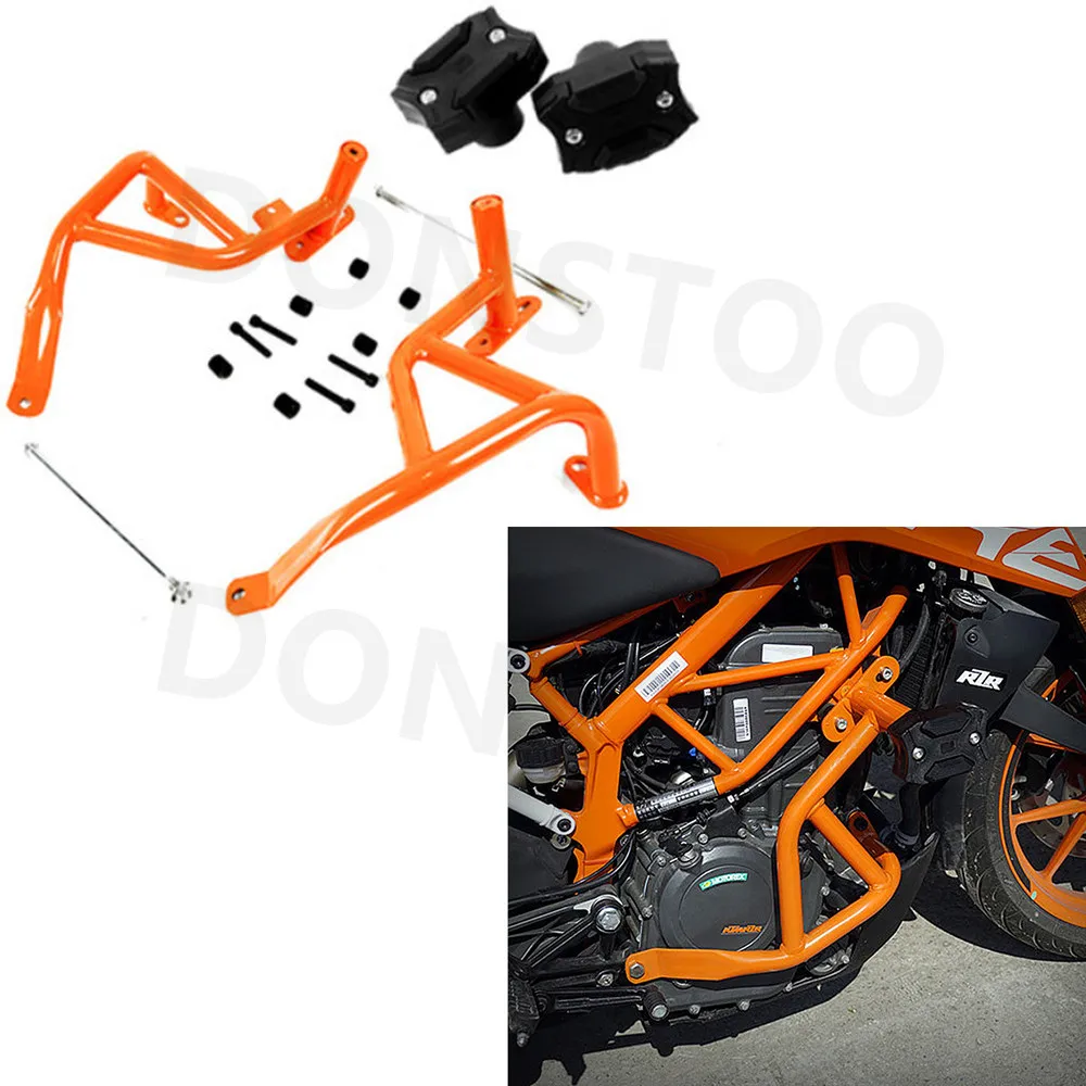 Motorcycle-DUKE-390-250-Engine-Guard-Crash-Bar-Guard-Frame-Bumper ...