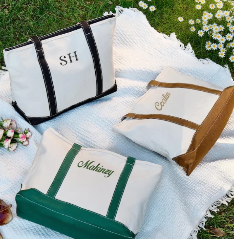Custom Canvas Tote Bag,Personalised LOGO tote bag,name tote bag ...