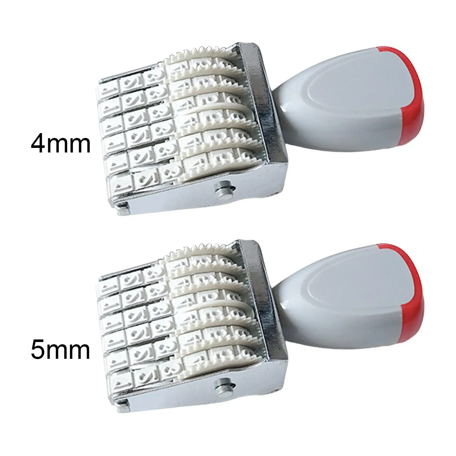 6 Digit Stamp Material Roller Digital Runner Stamp Wheels Rollers ...