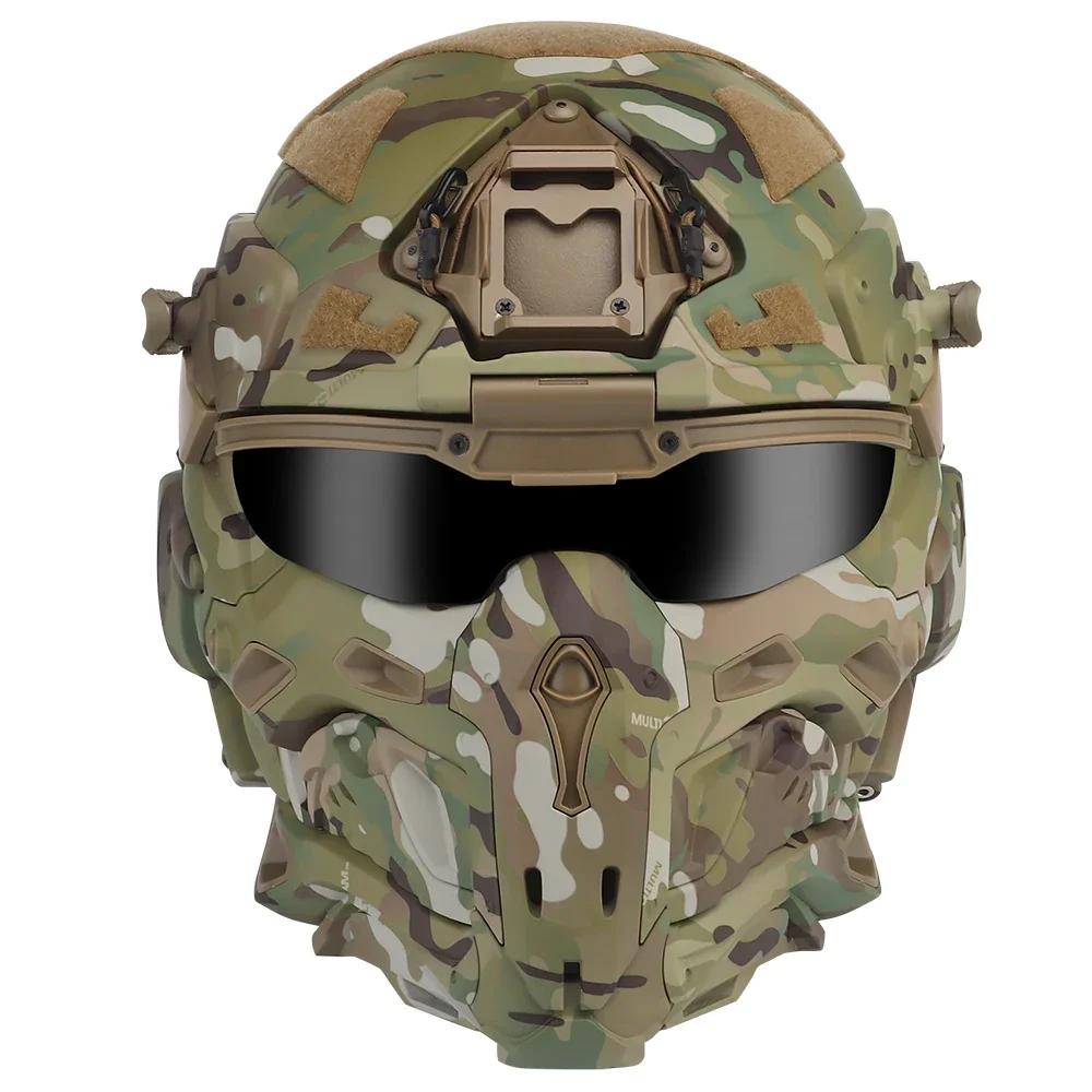 NEW-W-Ronin-Assault-Helmet-Tactical-FAST-Helmet-Built-in-Communication ...