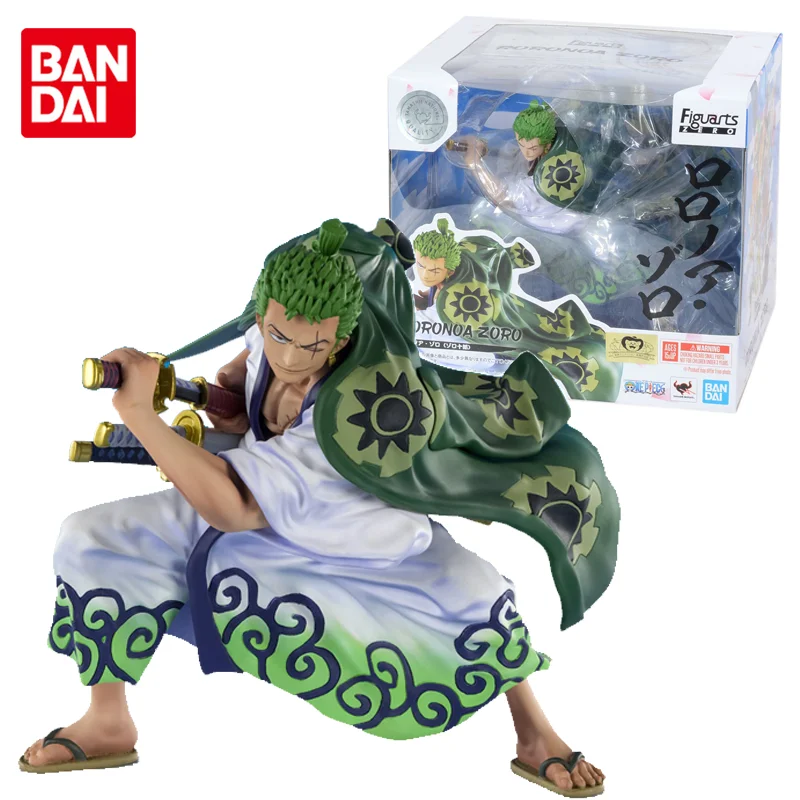Bandai Genuine FZ Figuarts ZERO ONE PIECE Anime Figure Roronoa Zoro ...