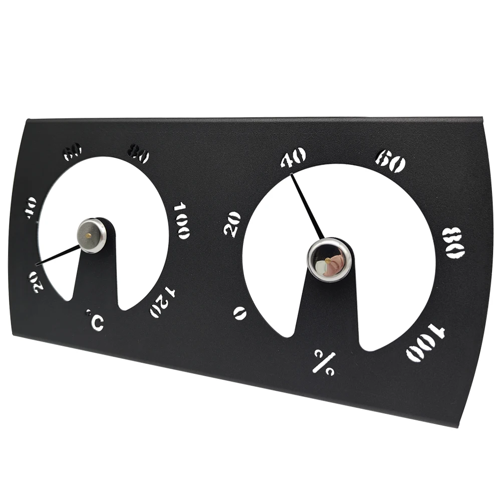 Metal-Sauna-Thermometer-Hygrometer-Horizontal-Durable-Digital-Sauna ...