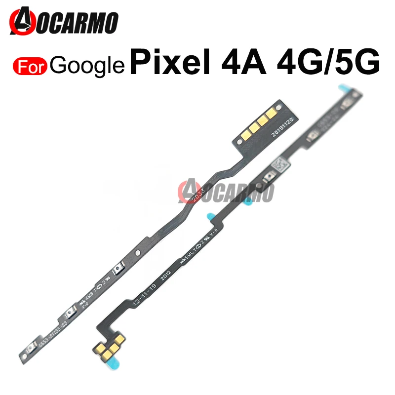 Power On Off Volume Button Flex Cable For Google Pixel 4A 4G 5G ...