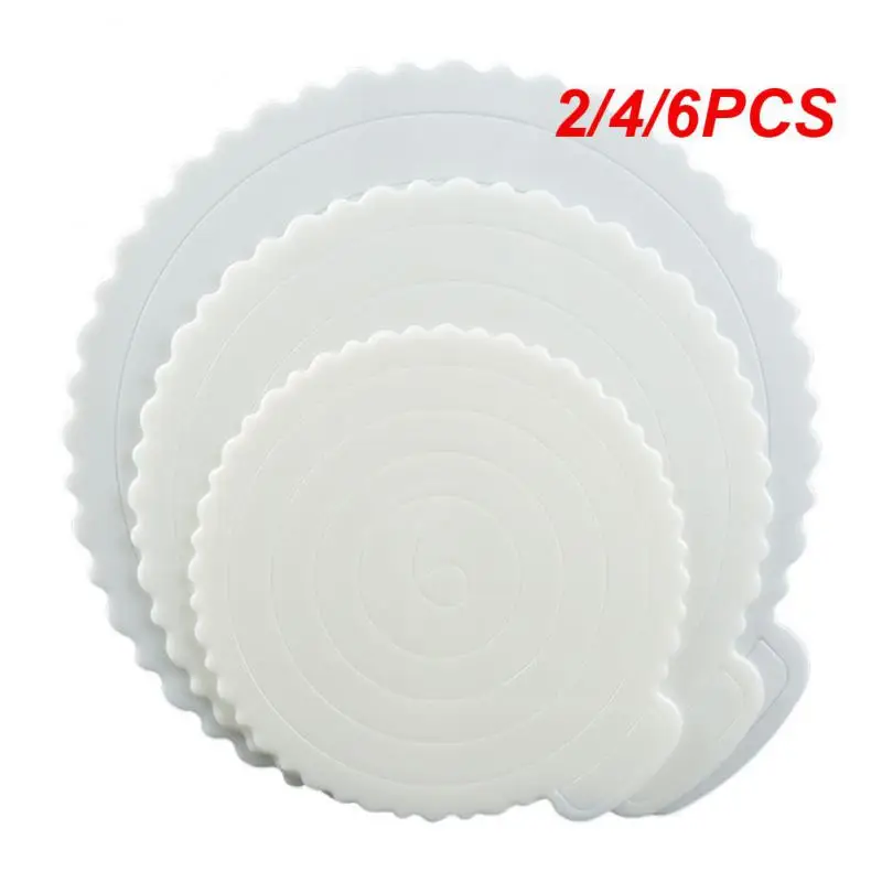 2-4-6PCS-Inch-Birthday-Cake-Base-Reusable-Plastic-Home-Baking-Mousse ...