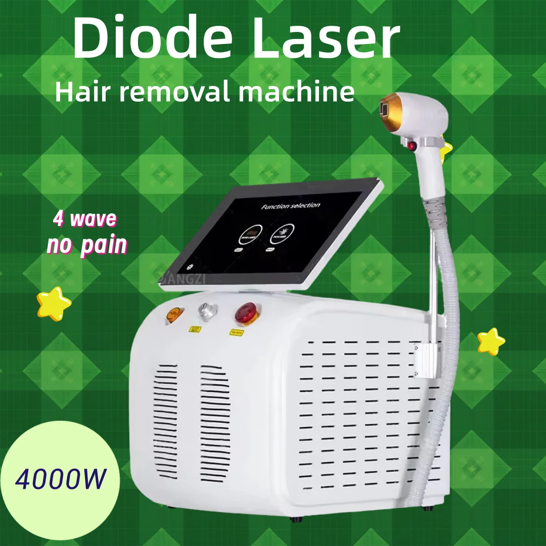 808 Diode Laser Hair Removal Machine 2025 4Wave 3000w Alma Soprano ...