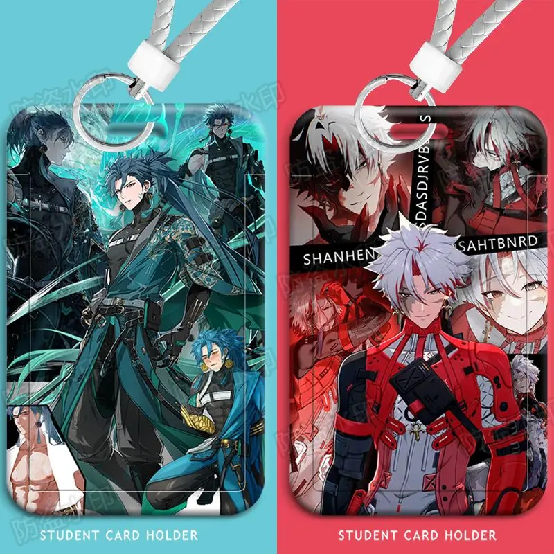 Jiyan-keychain-man-set-card-Wuthering-Waves-key-chain-women-key-holder ...