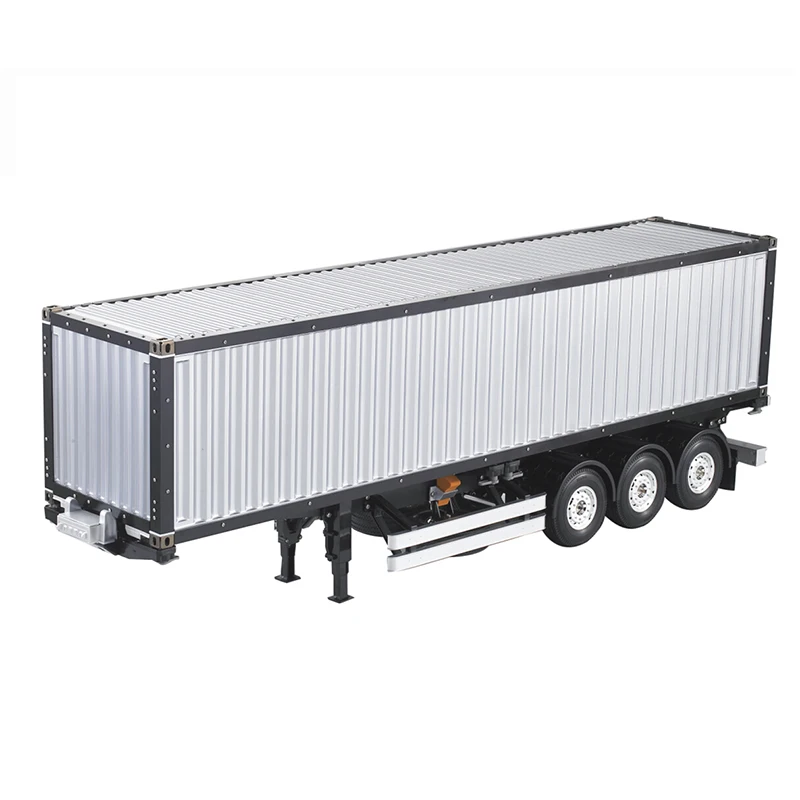TOUCAN 1/14 40Ft Semi Trailer Container 3Axles Chassis Kit RC Tractor ...