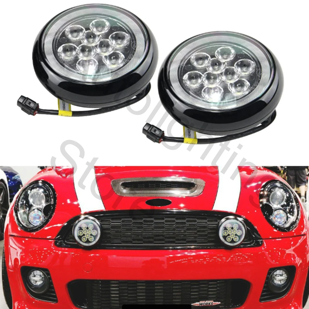 Luces-LED-de-Rally-de-circulaci-n-diurna-para-coche-l-mpara-de-conducci ...