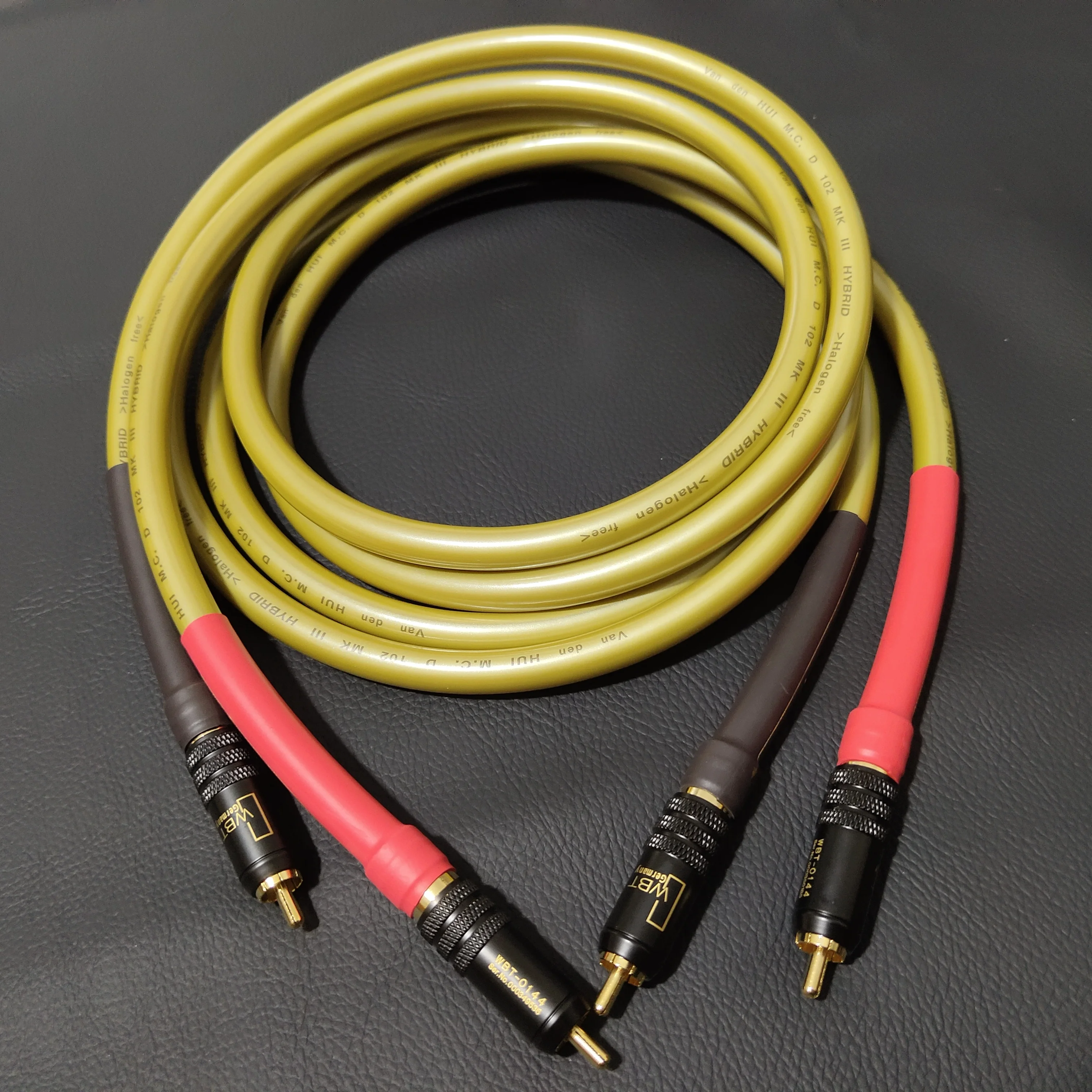 Dutch original VDH Van Den Hul Classic 102MK OCC plated sterling silver ...