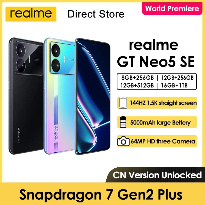 Realme-5se携帯電話,6.74インチ画面,スマートフォン,snapdragon 7gen2 plus,1.5k amoled nfc,5500mahバッテリー,100w,64mpカメラ ...