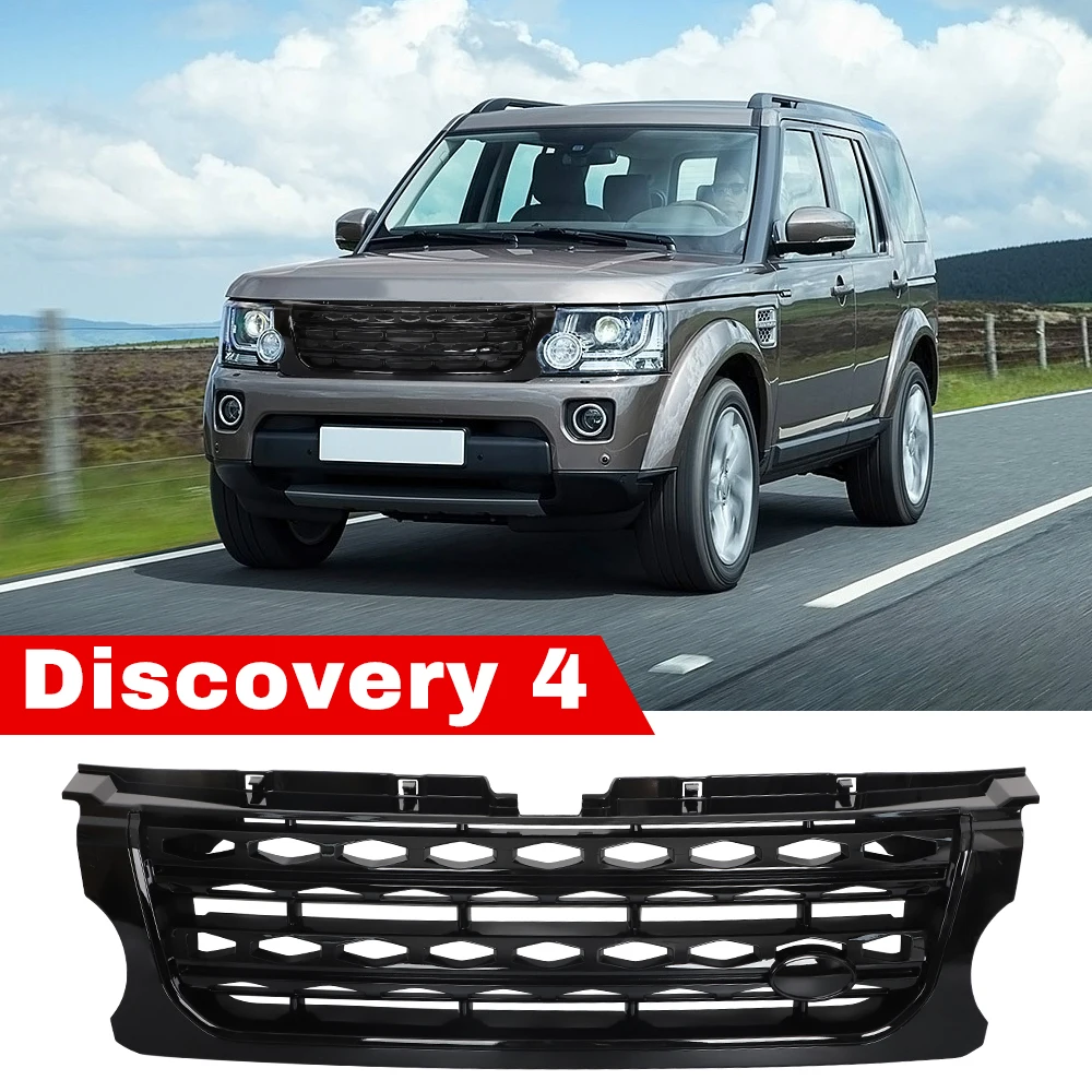 Grille-For-Land-Rover-Discovery-4-LR4-2014-2016-L319-Front-Bumper ...