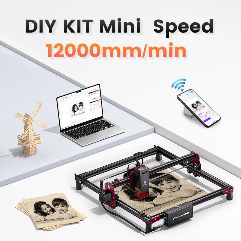 AlgoLaser-DIY-KIT-MINI-Beginner-Business-Laser-Engraver-Cutter-Wood ...