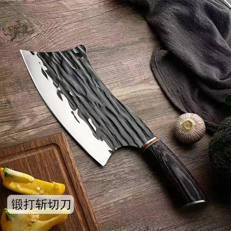 8-Inch-Kitchen-Knife-Household-Forged-Bone-Cutting-Knives-Slicing-Blade ...