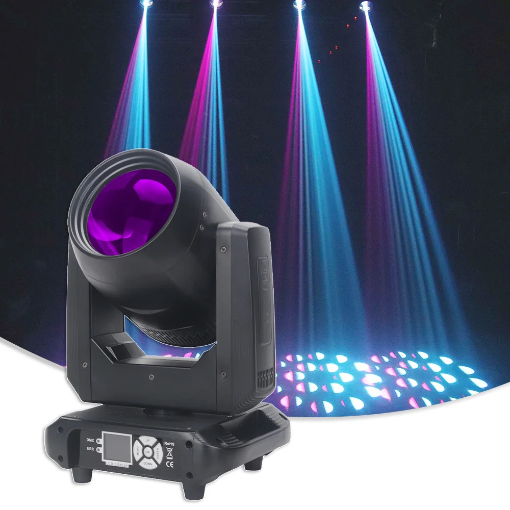 LED-200w-Beam-Automatic-Focus-Zoom-Rotation-18-Prism-9-Colors-13 ...