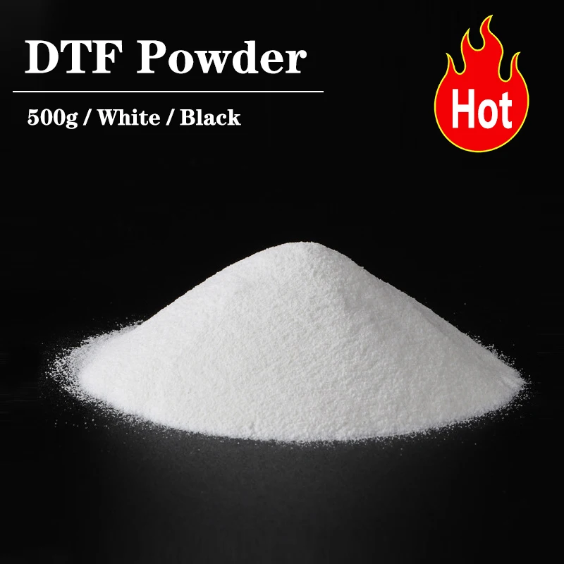 500g/Bag DTF Polyamide Powder Heat Transfer on Cotton Hot Melt ...