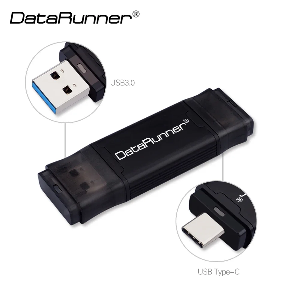 DataRunner-TYPE-C-USB-3-0-Flash-Drive-256GB-128GB-64GB-32GB-Pen-Drive ...