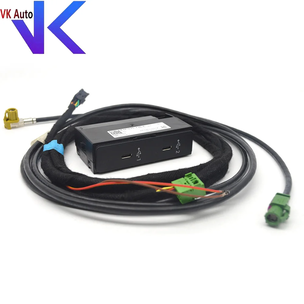 For-Audi-Q3-Smartphone-Audio-Source-Dual-Type-c-Interface-Carplay ...