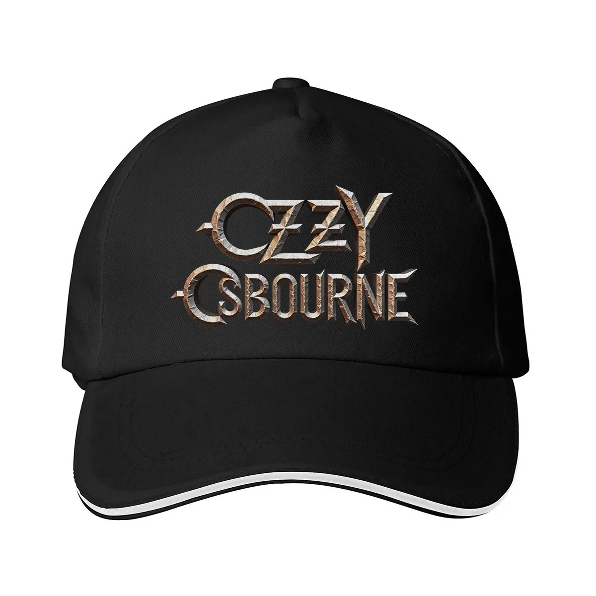 Ozzy Osbourne Logo Adjustable Baseball Cap Unisex Lightweight Polyester ...