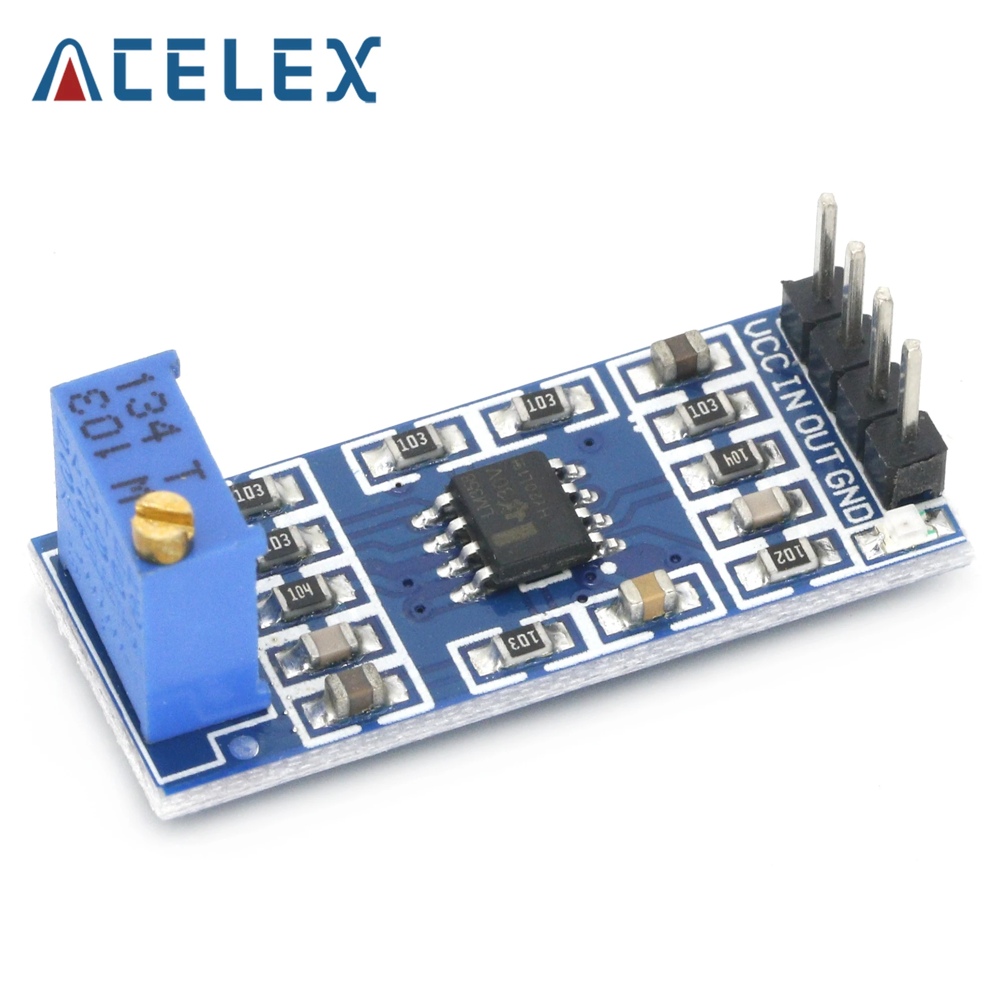 NEW-LM358-100-Times-Gain-Signal-amplification-Module-Operational ...