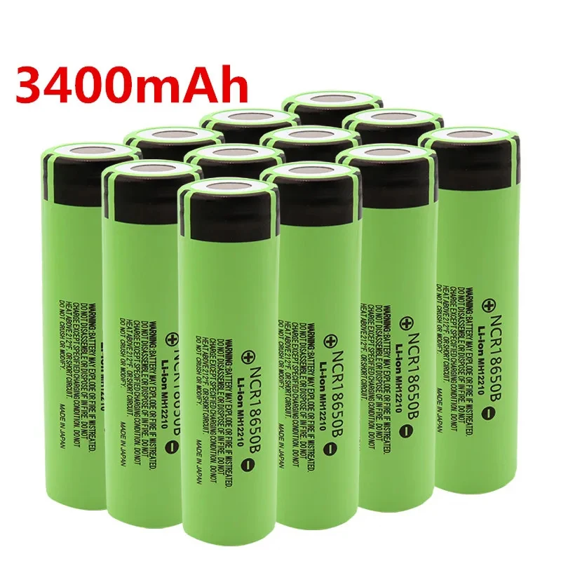 Free-Shipping100-new-18650-34B-rechargeable-lithium-battery-for ...