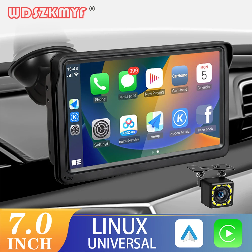 7inch-Automotive-Multimedia-Universal-Car-Radio-Video-Player-Wireless ...
